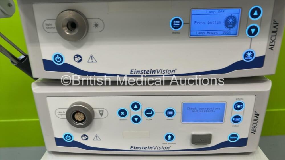 Aesculap Stack Trolley with Einstein Vision 2D-HD Monitor, Einstein ...