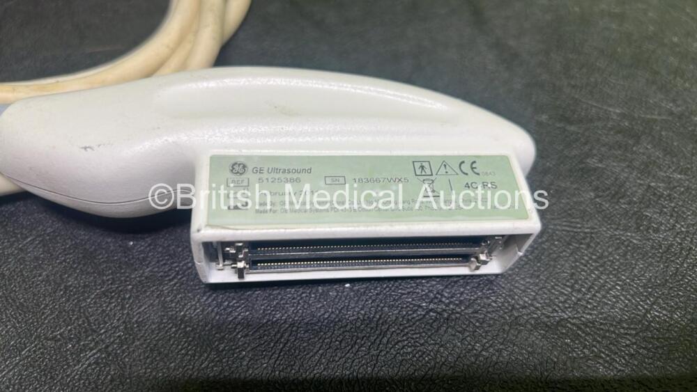 GE 4C-RS Ultrasound Transducer / Probe *Mfd - 02/2011* (Untested ...