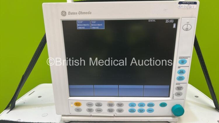 Datex-Ohmeda S/5 Aespire Anaesthesia Machine with Datex-Ohmeda 7100 ...