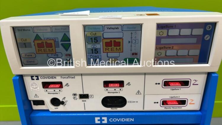 Valleylab ForceTriad Electrosurgical / Diathermy Unit on Stand Version ...