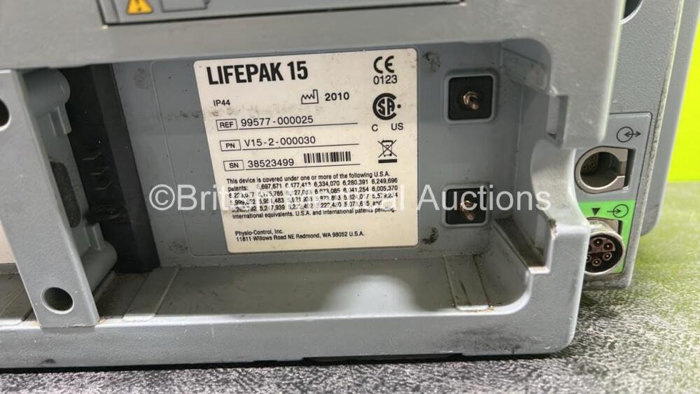 Medtronic Physio-Control Lifepak 15 12-Lead Monitor / Defibrillator ...