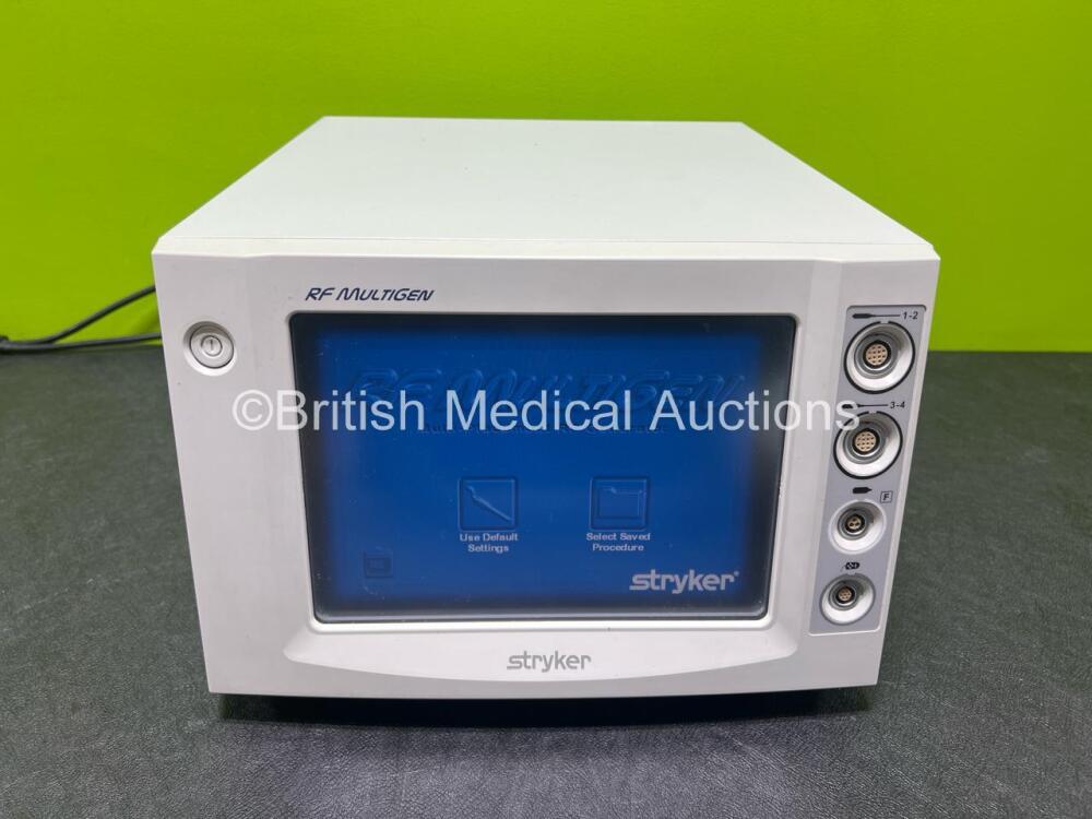 Stryker RF MultiGen Radiofrequency Generator Console Ref 0406-900-000 ...