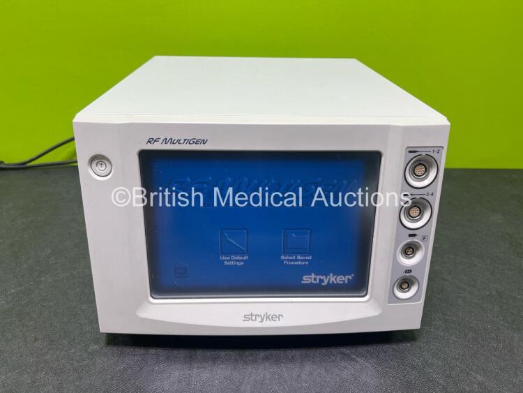 Stryker RF MultiGen Radiofrequency Generator Console Ref 0406-900-000 ...
