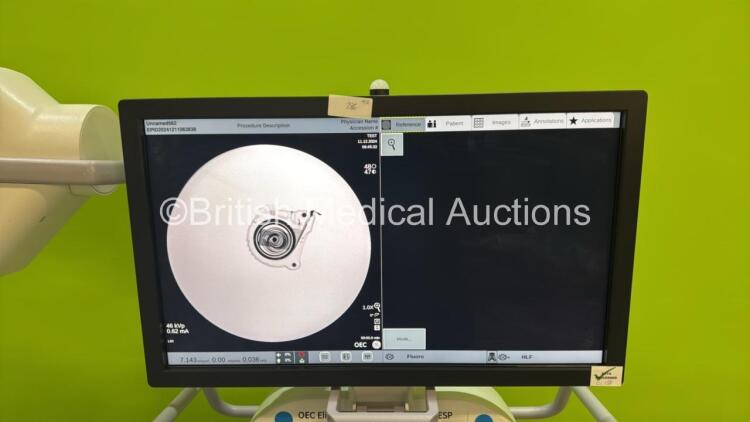 GE OEC Elite ESP 9 Inch I.I Super-C C-Arm *Mfd - 16/02/2022* Release ...