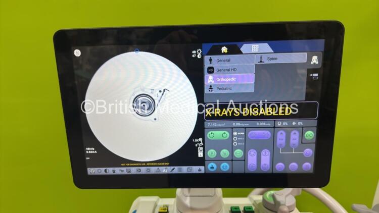 GE OEC Elite ESP 9 Inch I.I Super-C C-Arm *Mfd - 16/02/2022* Release ...