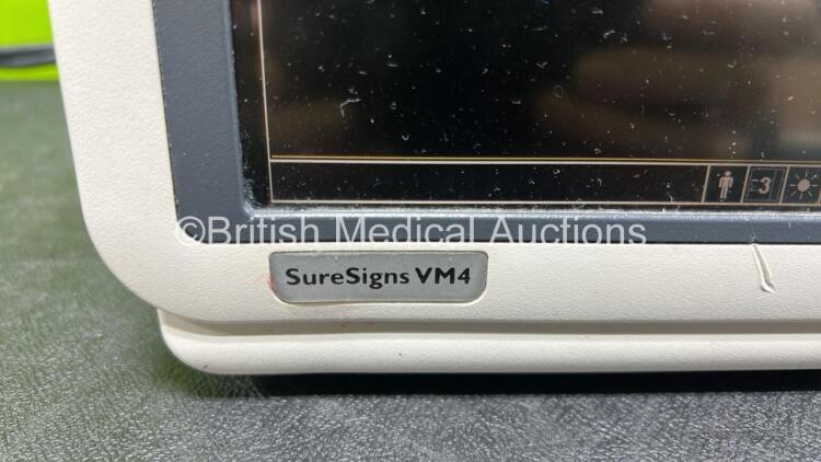 Philips SureSigns VM4 Patient Monitor Including ECG, SPO2 and NIBP ...