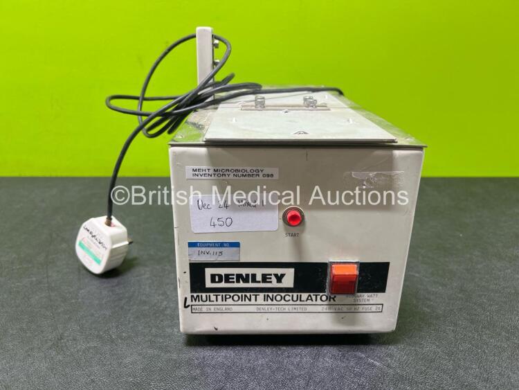 Denley Multipoint Inoculator | December 2024 Mixed Medical Equipment ...