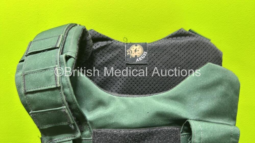 Job Lot Including 1 x Aegis Engineering Armour Ballistics Vest with ...