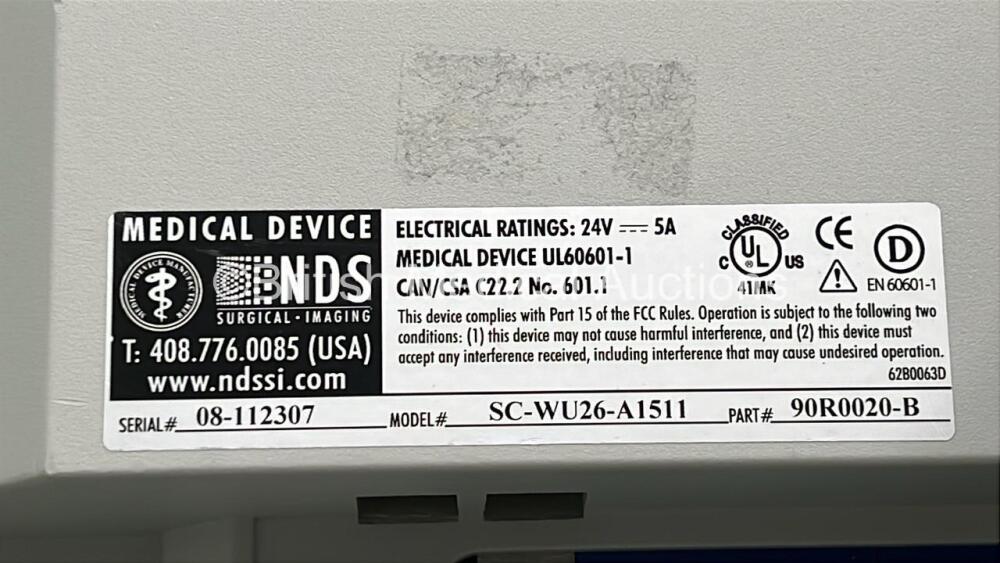 ConMed Linvatec Stack System with NDS Radiance HD Monitor, ConMed ...