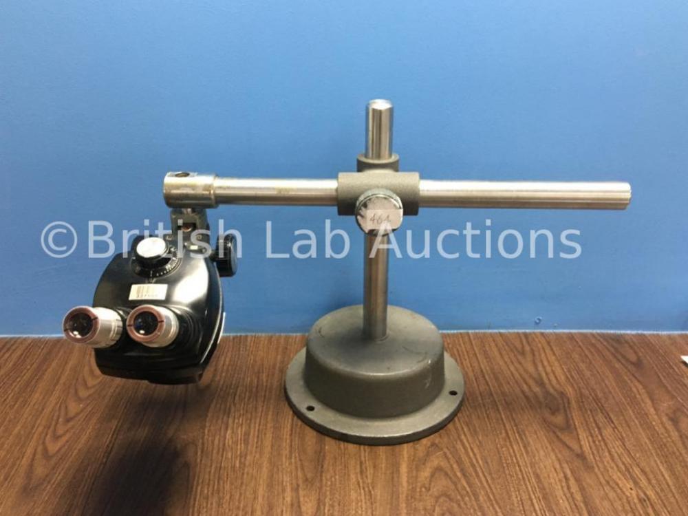 Bausch & Lomb 0.7X-3X Stereozoom Microscope with Heavy Duty Boom Stand ...