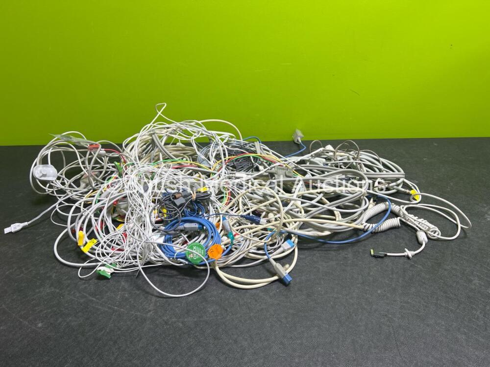 Job lot of Various Patient Monitor Cables and ECG Cables | May 2025 ...