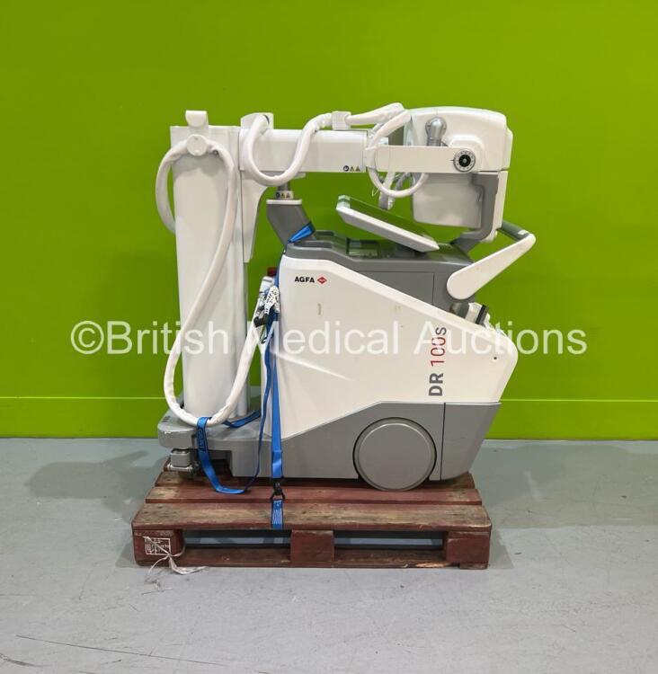 AGFA DR 100S Mobile X-Ray System Type 6013/100 **Mfd 2020** (HDD ...