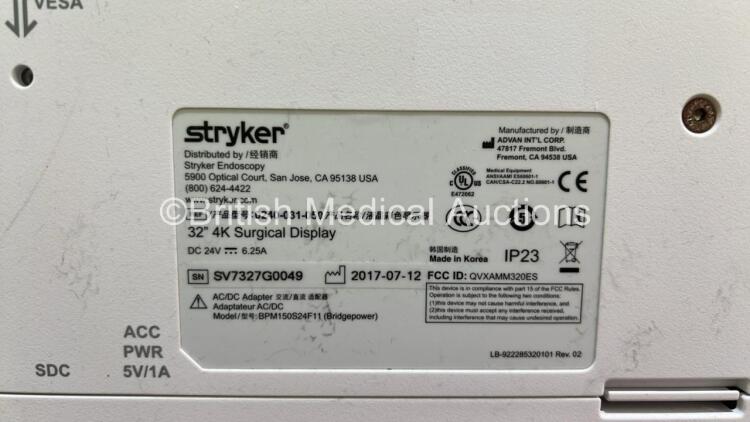 Stryker Stack System with Stryker 4K Monitor, elo Monitor, Stryker ...