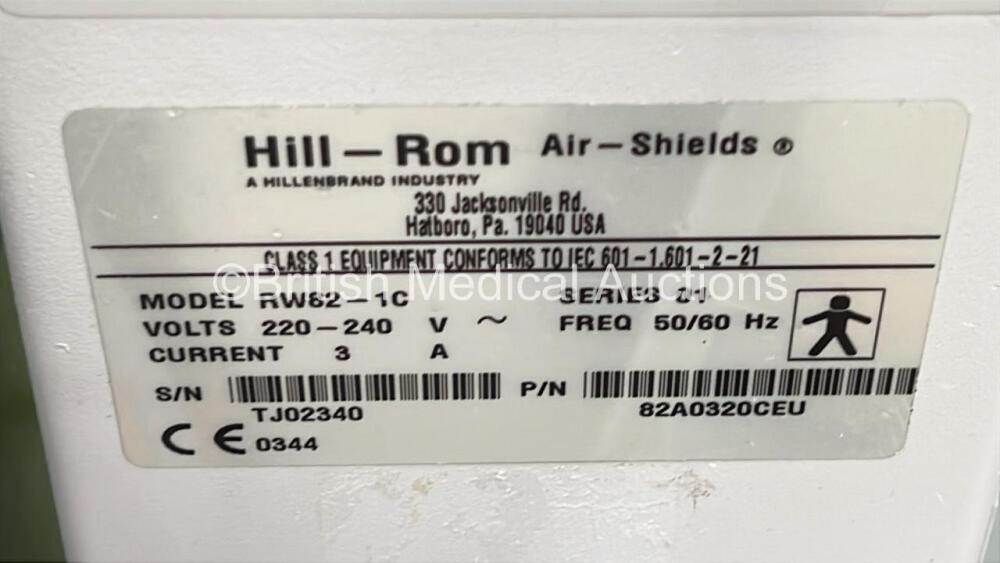 Hill-Rom Air Shields Resuscitaire Radiant Warmer with Mattress Ref ...