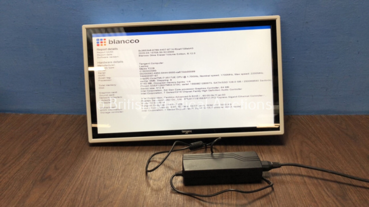 Tangent Model Medix T22B Monitor with AC Power Supply (Powers Up ...