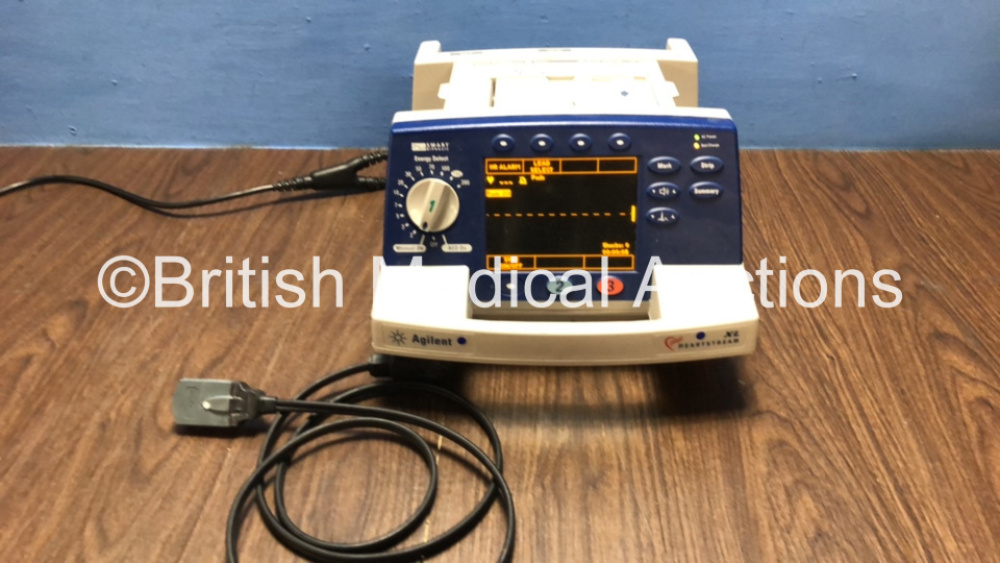 Agilent Heartstream XL Smart Biphasic Defibrillator Including ECG and ...