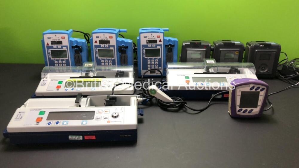 Mixed Lot Including 3 x IVAc pcam Syringe Pumps, 3 x Alaris SE Stringe ...