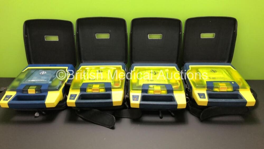 3 x Cardiac Science Powerheart AED G3 Pro and 1 x Cardiac Science ...