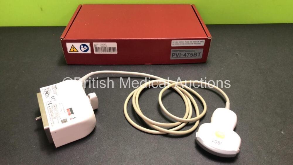 Canon Model PVI-475BT Ultrasound Transducer / Probe *Mfd 01-2018, SN ...