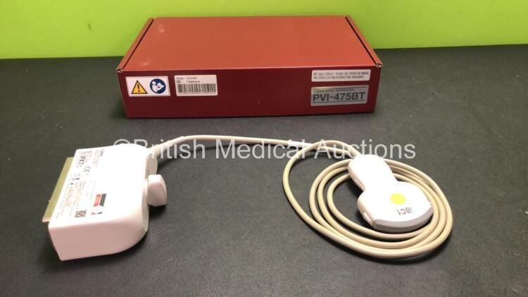 Canon Model PVI-475BT Ultrasound Transducer / Probe *Mfd 01-2018. SN ...
