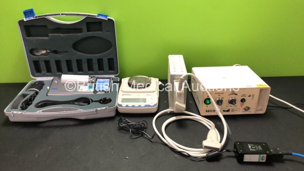 Mixed Lot Including 1 x Viasys Microlab Spirometer with 1 x AC Power ...