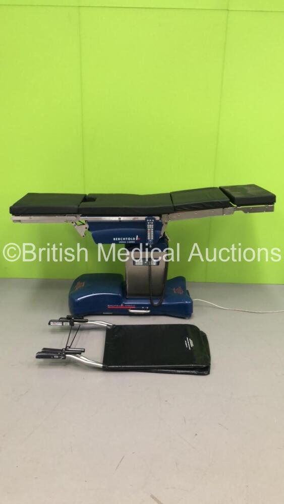 Berchtold Operon D-Series 820 Electric Operating Table with Cushions,2 ...