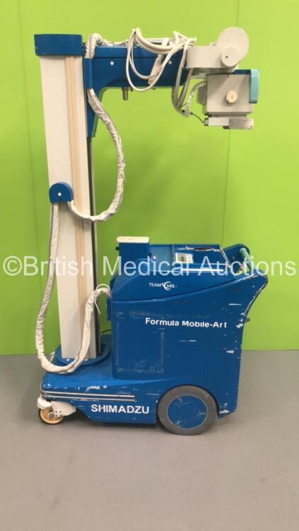 Shimadzu Mobile-Art MUX-100H Mobile X-Ray (Powers Up with Donor Key ...