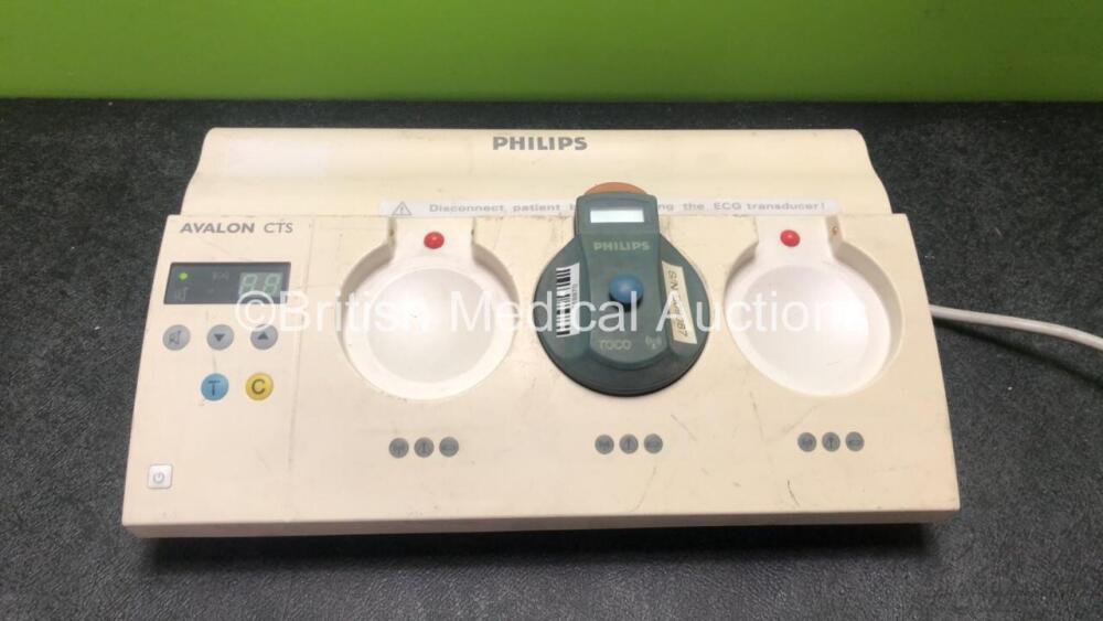 Philips Avalon CTS Fetal Transducer System with 1 x Philips TOCO ...