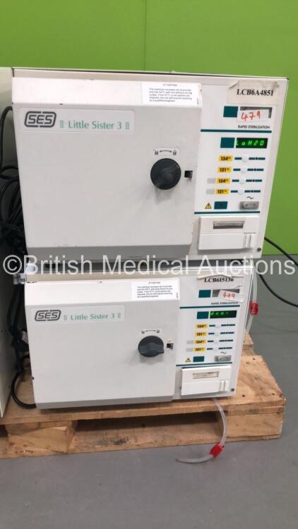 2 x Eschmann SES Little Sister 3 Autoclaves (Both Power Up) | February ...