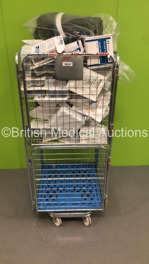 Cage of Consumables Including Medrad Stellant Sterile Disposable ...