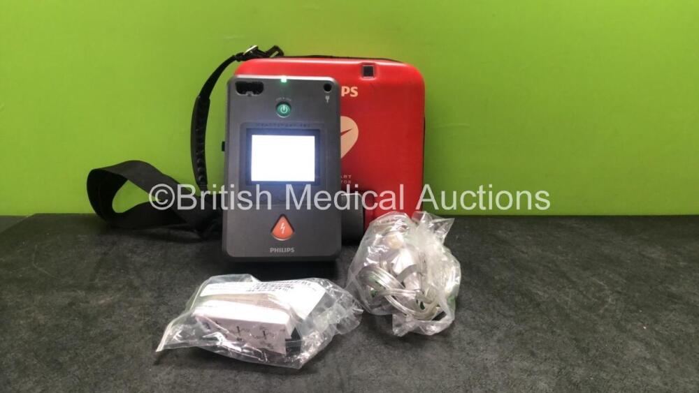 Philips Heartstart FR3 Defibrillator with 1 x Battery in Carry Case ...