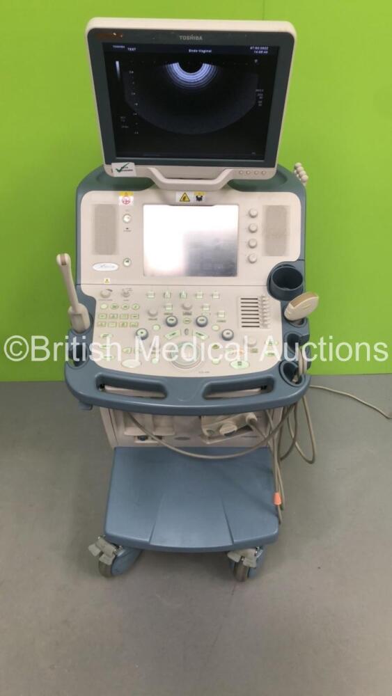 Toshiba Xario Flat Screen Ultrasound Scanner SSA-660A *S/N 15C1056999 ...