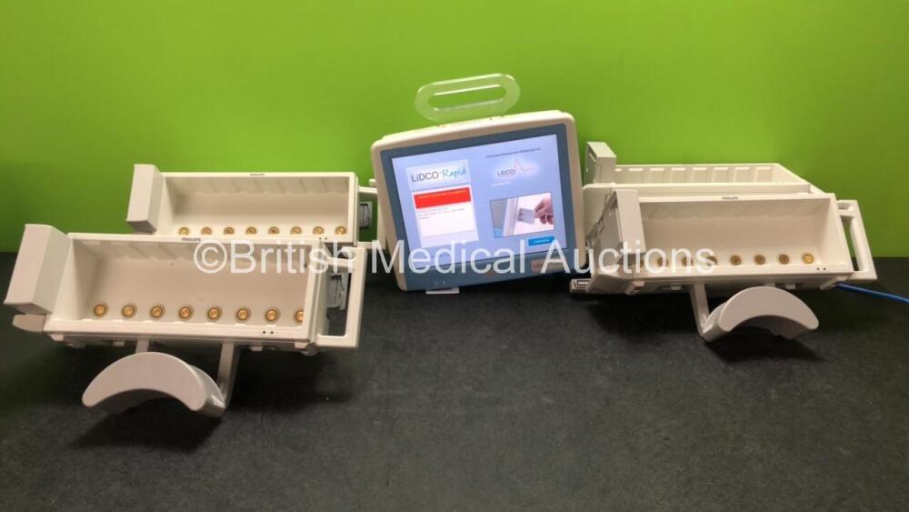 Mixed Lot Including 1 x LiDCO Rapid Monitor (Powers Up) 4 x Philips ...