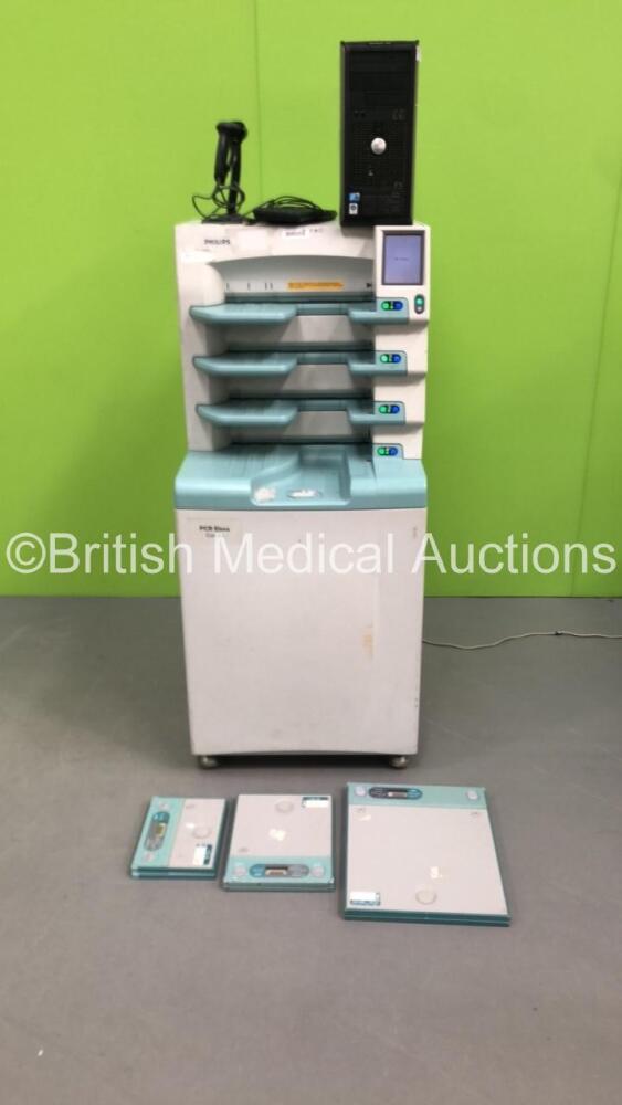 Philips PCR Eleva Corado CR Reader Model CR-IR 362 Version V2.5 with 6 ...