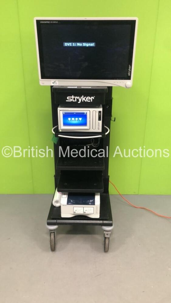 Stryker Stack Trolley Including Stryker VisionPro LED Display,Stryker ...