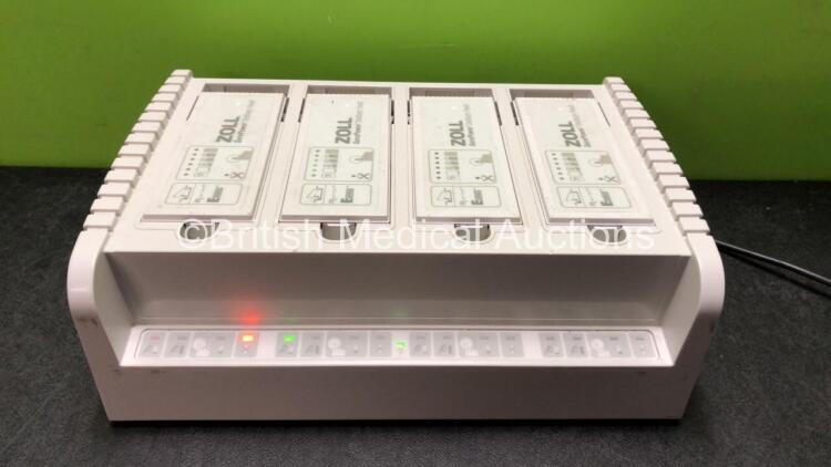 Zoll Sure Power Four Bay Charger with 4 x Zoll Sure Batteries (Powers ...
