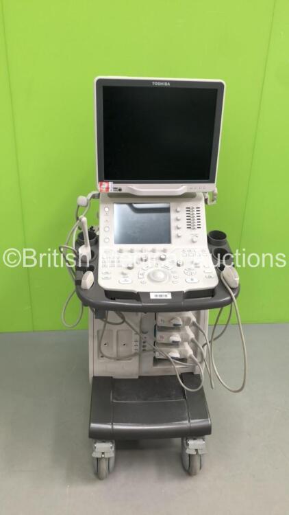 Toshiba Aplio 400 TUS-A400 Flat Screen Ultrasound Scanner *S/N ...