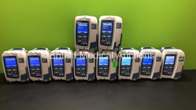 10 x Carefusion Alaris VP Plus Guardrails Infusion Pumps (All Power Up ...