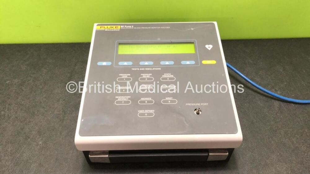 Fluke Biomedical BP Pump 2 Blood Pressure Monitor Analyzer Software ...