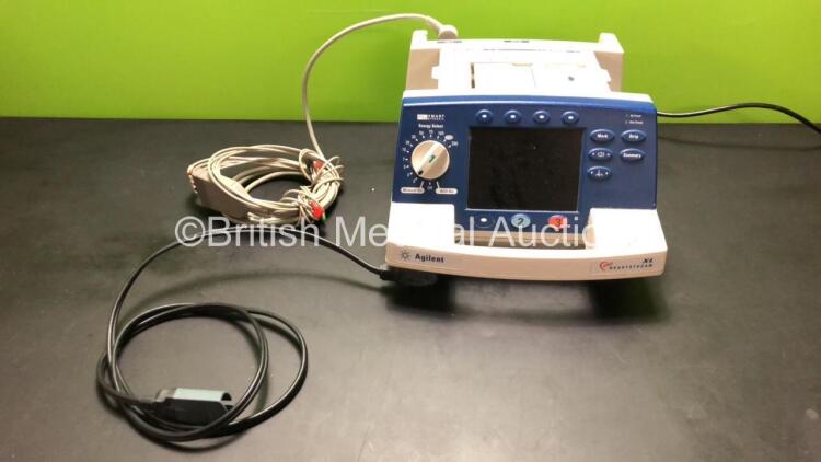 Agilent Heartstream XL Defibrillator Including ECG and Printer Options ...