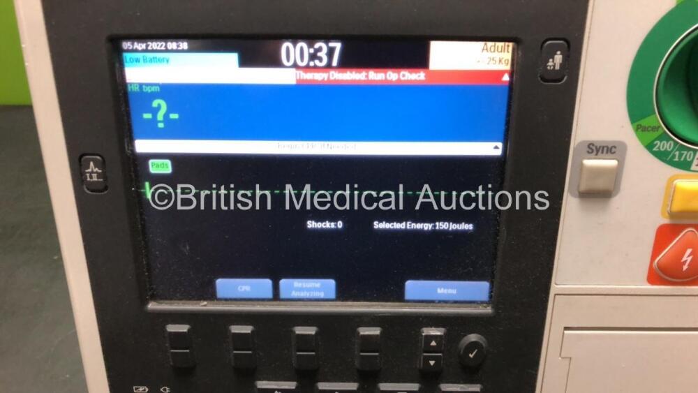 Philips HeartStart XL Defibrillator Including Pacer, Printer and ECG ...