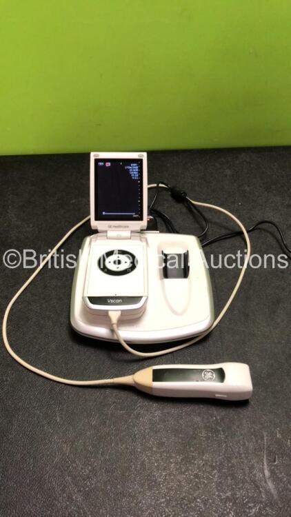 GE Healthcare Vscan Ref GM000180 Wireless Portable Ultrasound Unit with ...