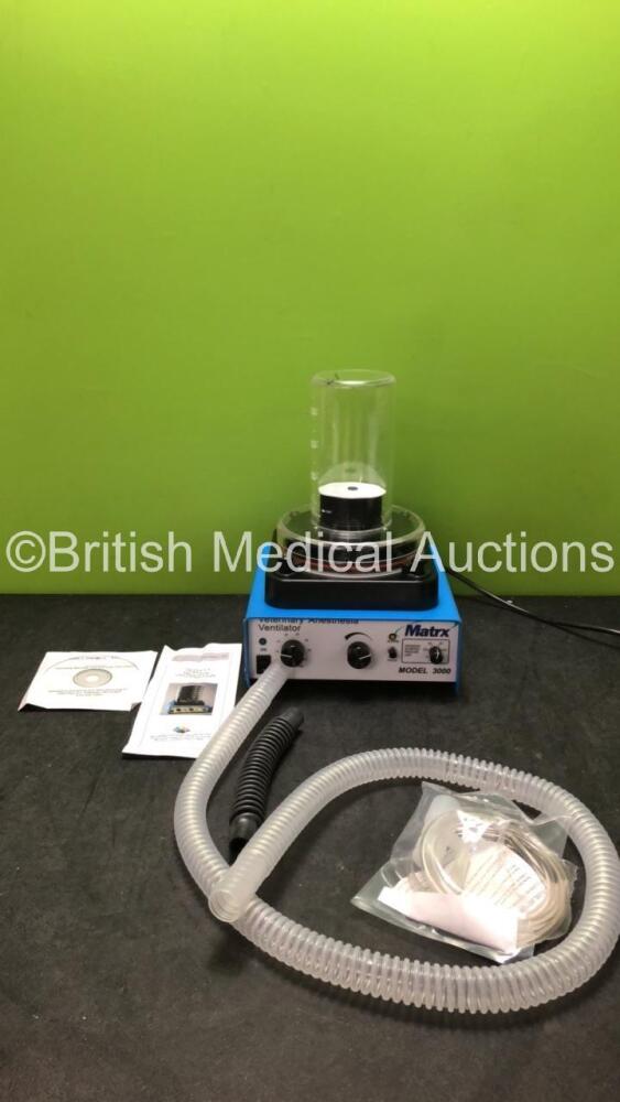 Matrix Model 3000 Veterinary Anesthesia Ventilator (Powers Up) | May ...