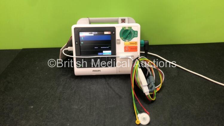 Philips Heartstart XL Defibrillator Including Pacer, ECG and Printer ...