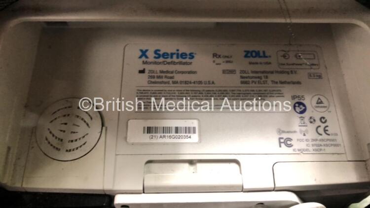 Zoll X Series Monitor/Defibrillator Including ECG, SpO2, NIBP, C02 and ...