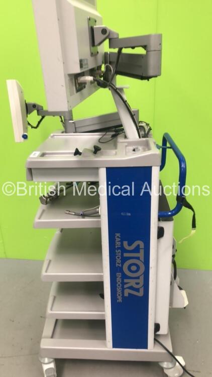 Storz Stack Trolley with Storz Wide View HD Monitor and Storz 200903 31 ...