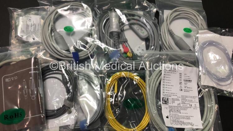 2 x EDAN iM60 Touch Screen Patient Monitors Including ECG, SpO2, NIBP ...