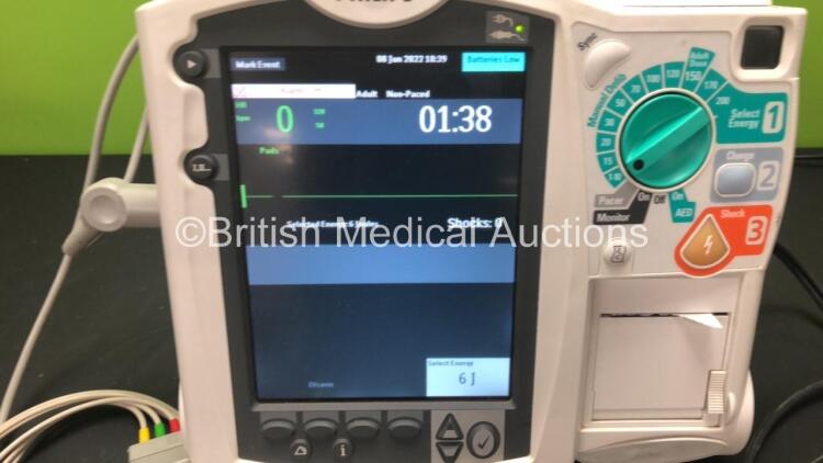 Philips Heartstart MRx Defibrillator Including Pacer, ECG and Printer ...