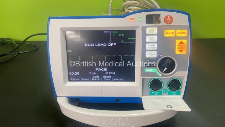 Zoll R Series Plus Defibrillator with Pacer, ECG and Printer Options, 1 ...