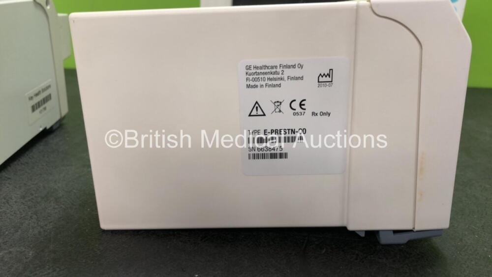 GE Datex Ohmeda S/5 Compact Anesthesia Monitor with 1 x GE E-CAiOV ...